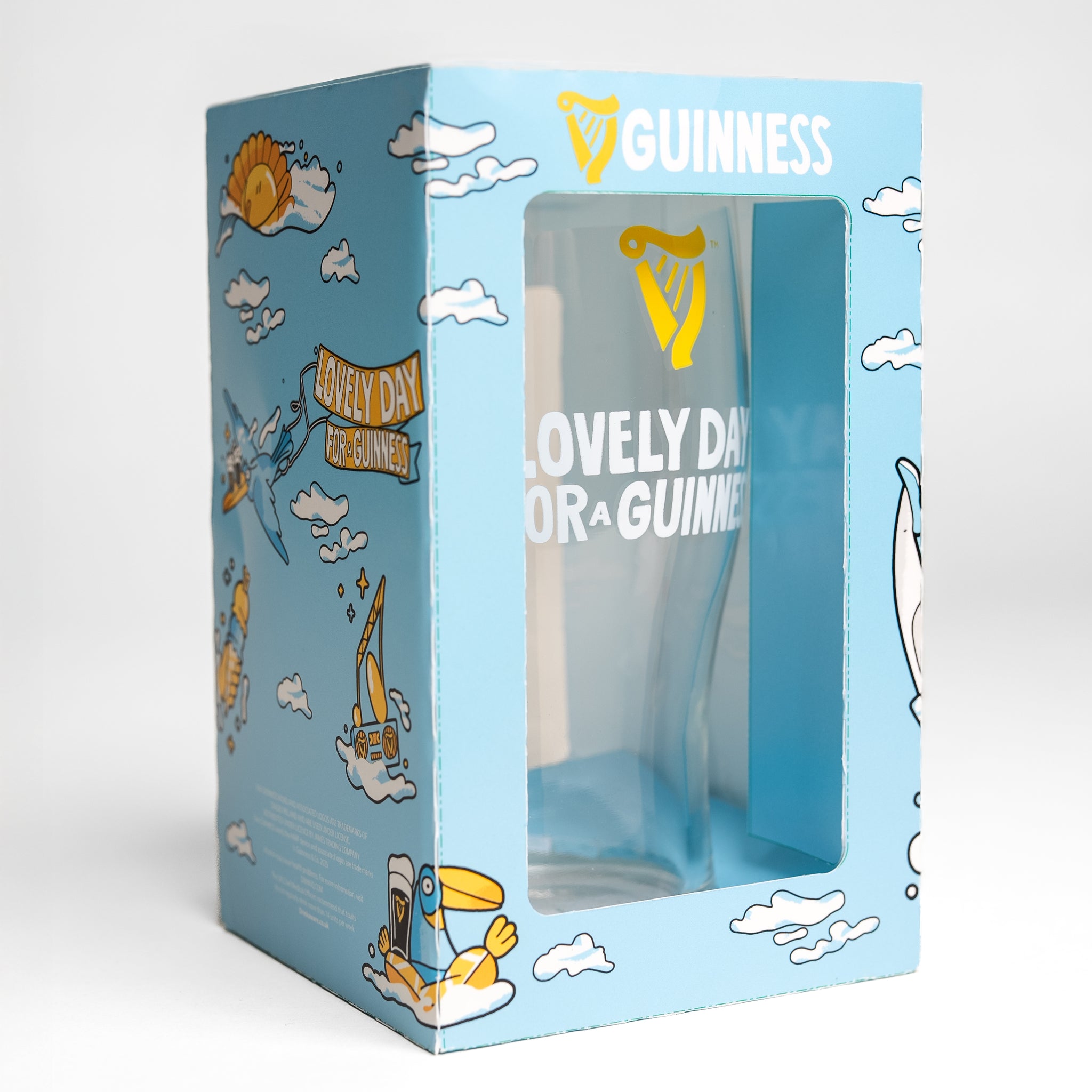 Guinness Summer Collection Lovely Day Pint Glass